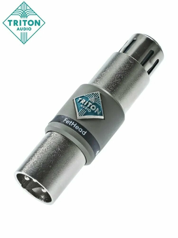 Triton Аксессуар для микрофона для подкастов Встроенный микрофонный предусилитель Triton Audio FetHead, серебристый