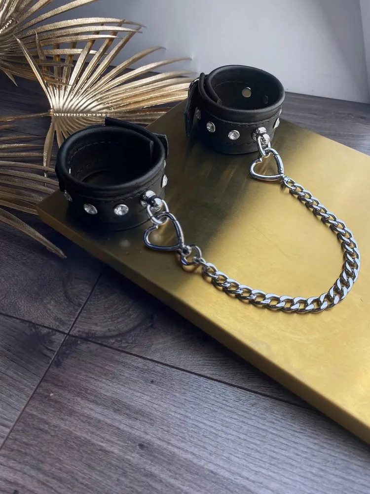 Наручники черные ночь INDIGO Наручники черные ночь