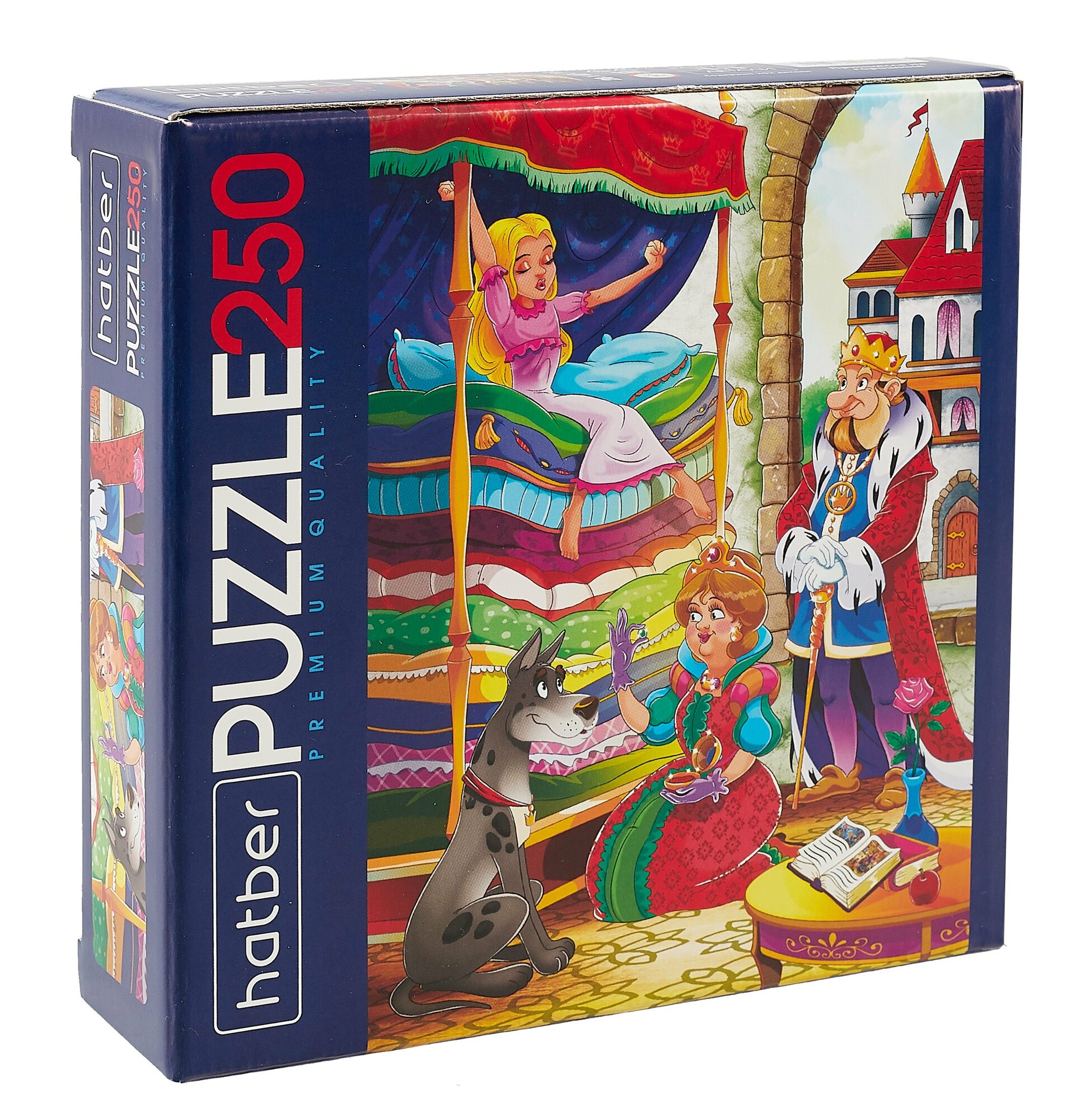 Пазл "Принцесса на горошине" 250 элементов 28х40 см