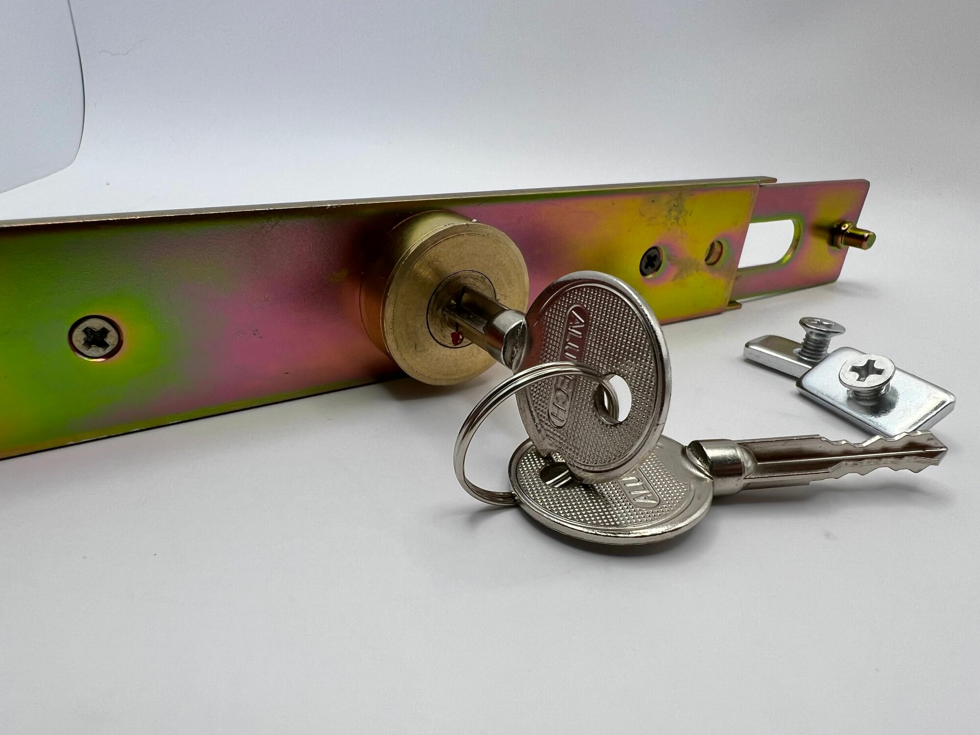 Alutech, Замок ригельный RL для установки в профили, 1 шт.