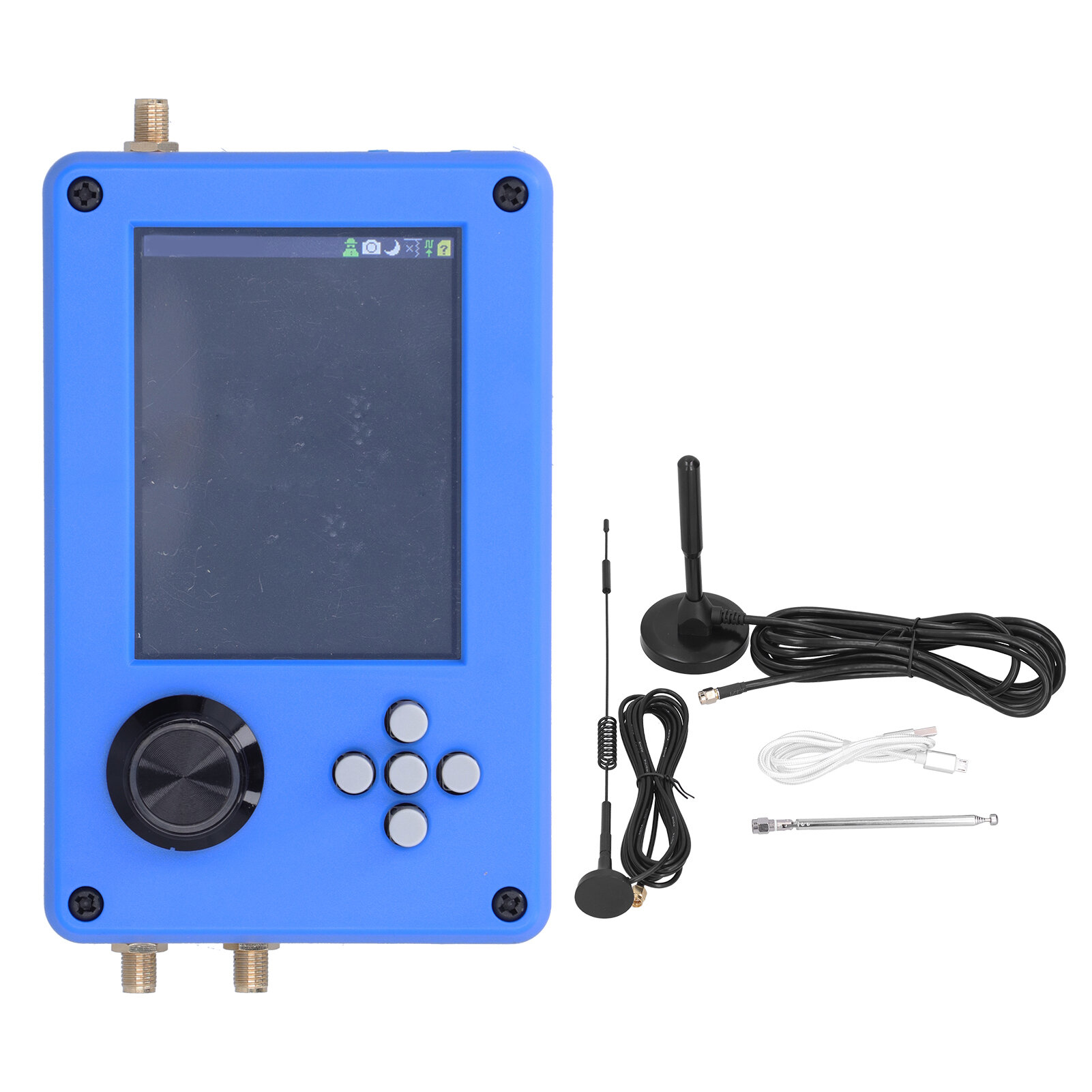 Полнофункциональный SDRтрансивер 1 МГц6 ГГц для PortaPack H2Blue