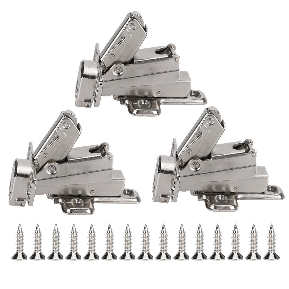 Амортизатор Для Двери Шкафа: Медный Демпфер Бесшумное Закрывание Гидравлическая Петля - Прочная Фиксация Без Люфта Петля С Доводчиком For Кухня Спальня И Шкаф-Купе