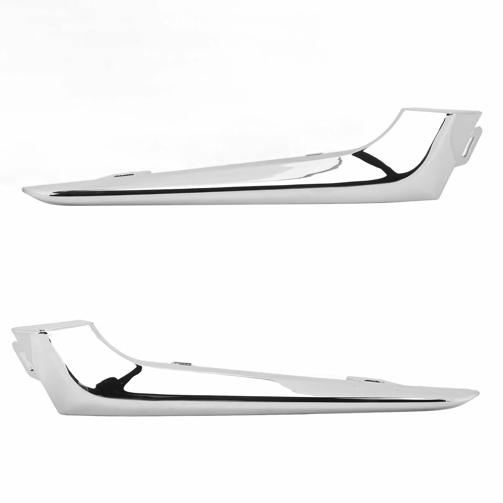 1 пара накладок на передний бампер 23478374, устойчивая к царапинам, стильная и прочная, сменная накладка на бампер для Malibu 2016–2018 годов