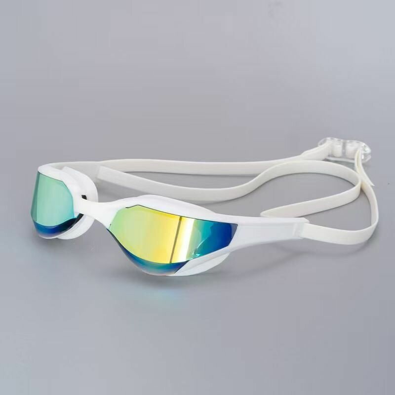 Очки для плавания ARENA Cobra Ultra Swipe MR, арт.002507310, зеркальные линзы, бело-черная оправа