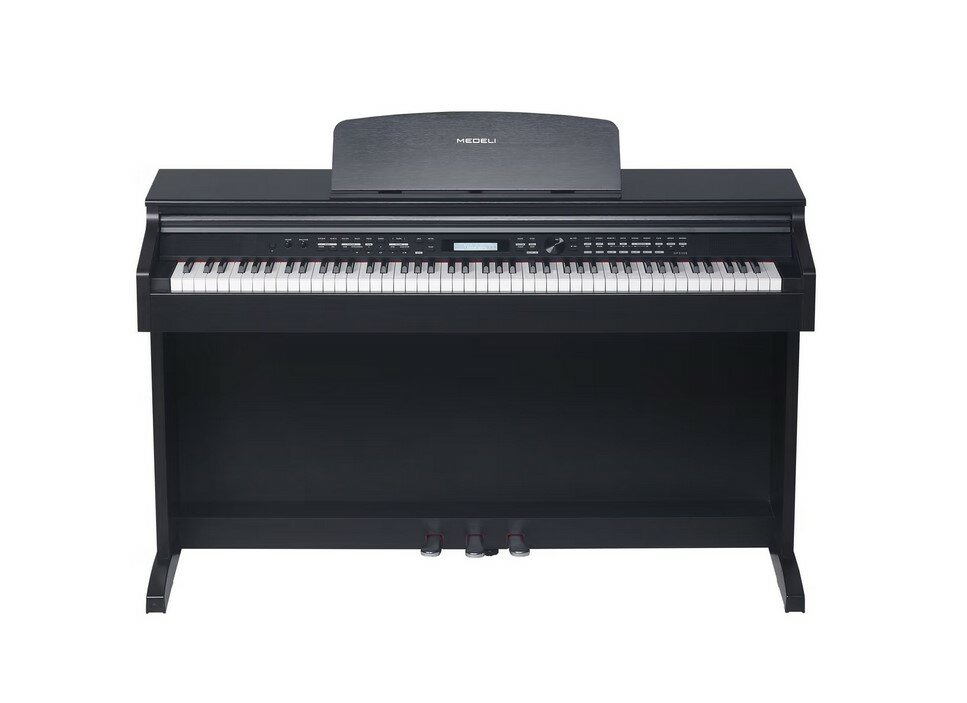 DP530E-PVC-BLACK Цифровое пианино, черное, Medeli