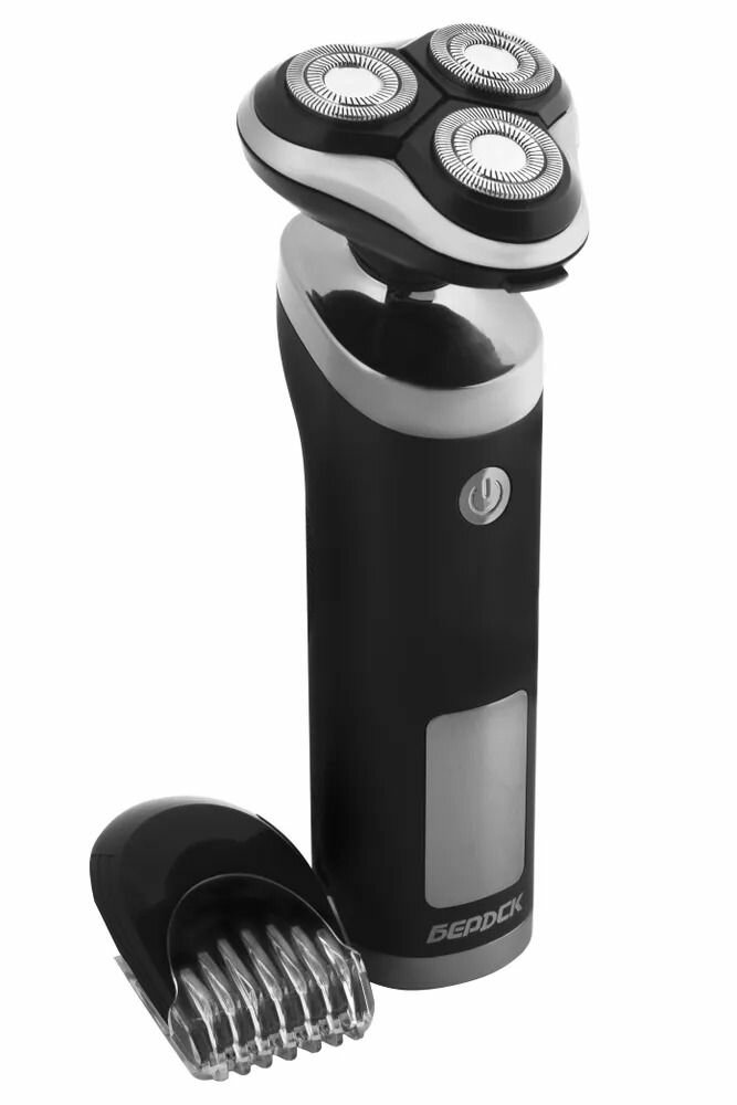 Электробритва бердск 3318АС, 3 бритвенных головки