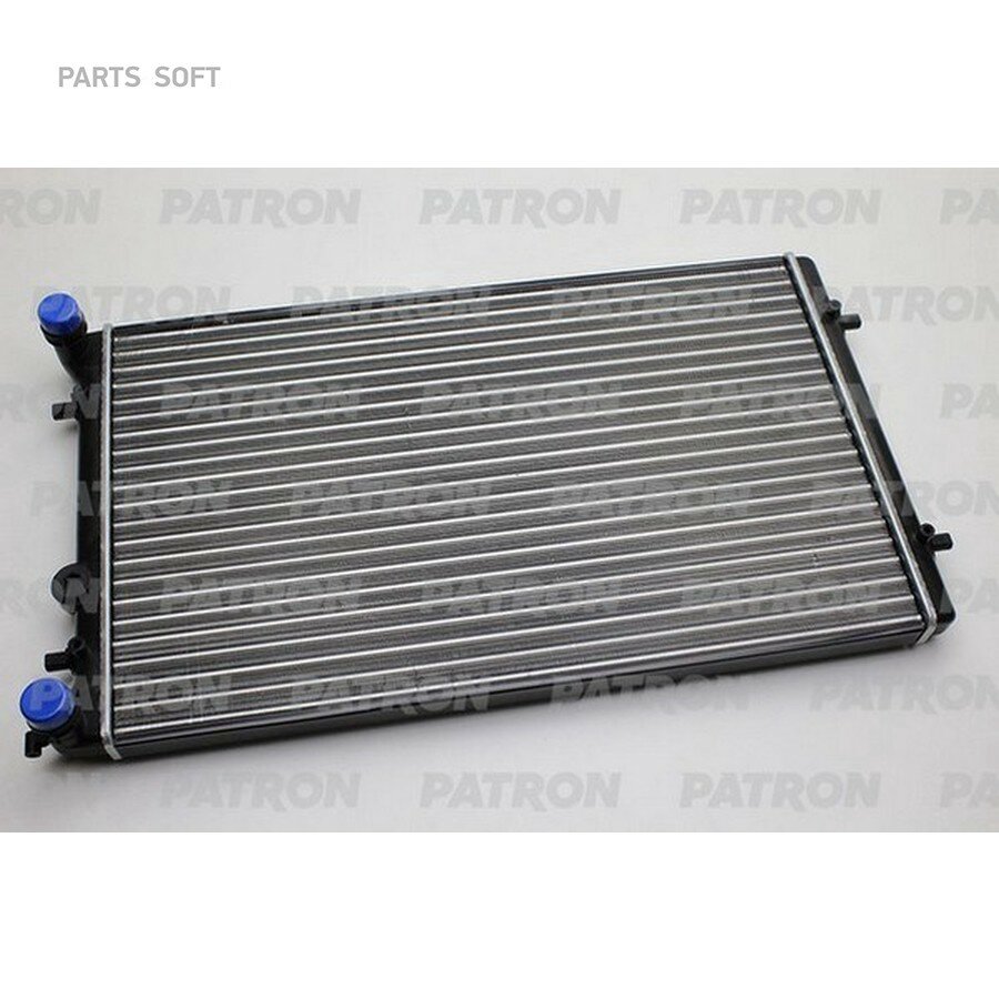 Радиатор системы охлаждения AUDI: A3, SEAT: LEON, TOLEDO II, SKODA: OCTAVIA, VW: BORA, GOLF IV, 1.6i-1.9TDi, 96- PATRON PRS3367 | цена за 1 шт