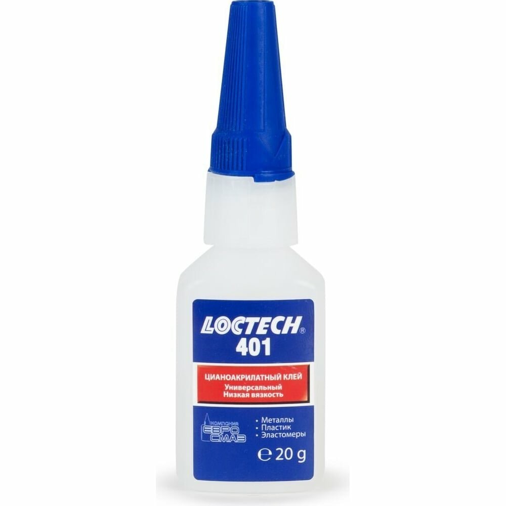 Цианокрилатный клей LOCTECH 401