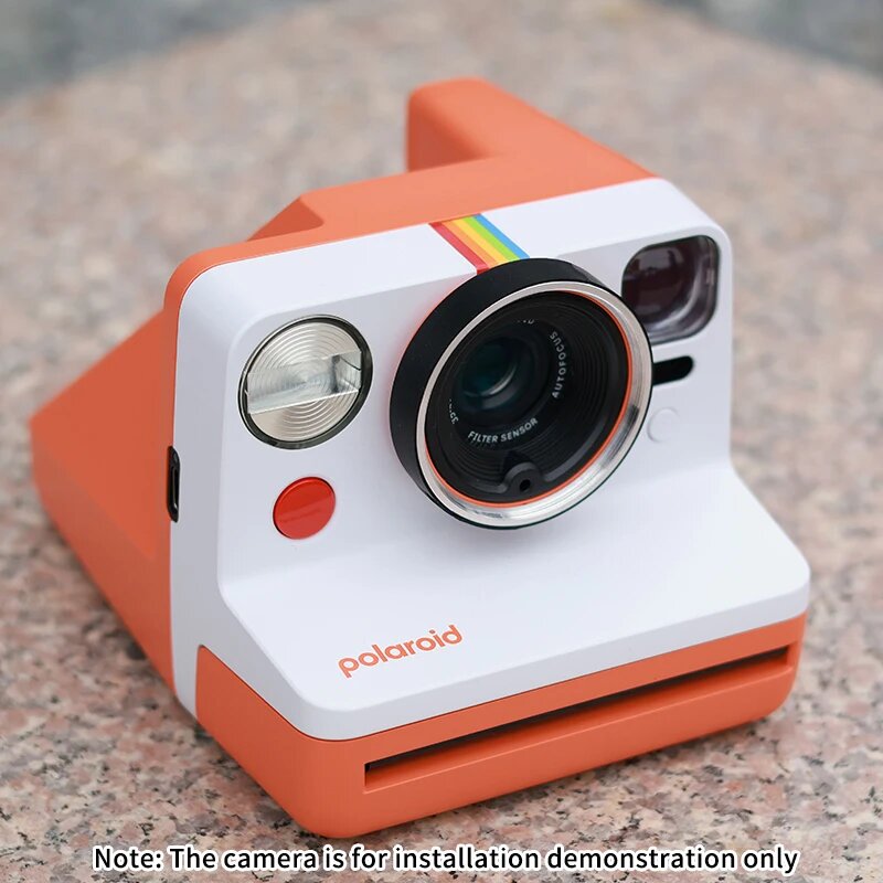 УФ-фильтр Polarized для Polaroid Now Gen3, цвет: Filter adapter ring