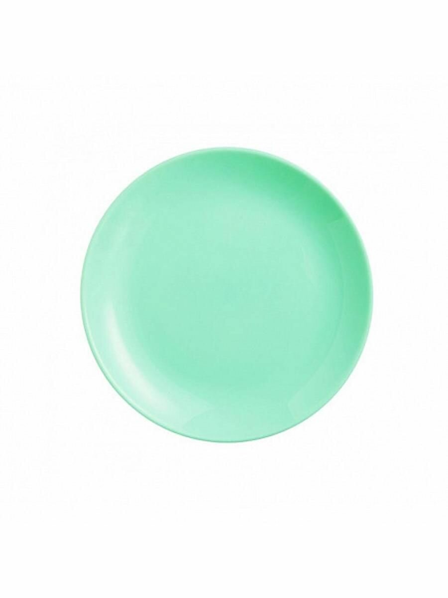 Набор десертных тарелок дивали лайт тюркуаз 19см 2 шт