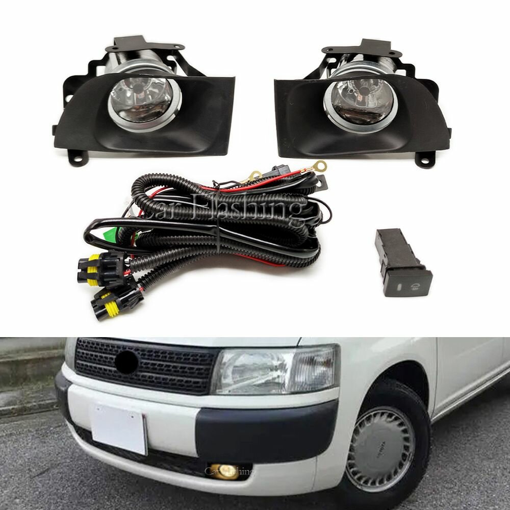 Тойота Пробокс 2003-2006 светодиодные автомобильные передние бампер световые туманные лампы,1 набор.