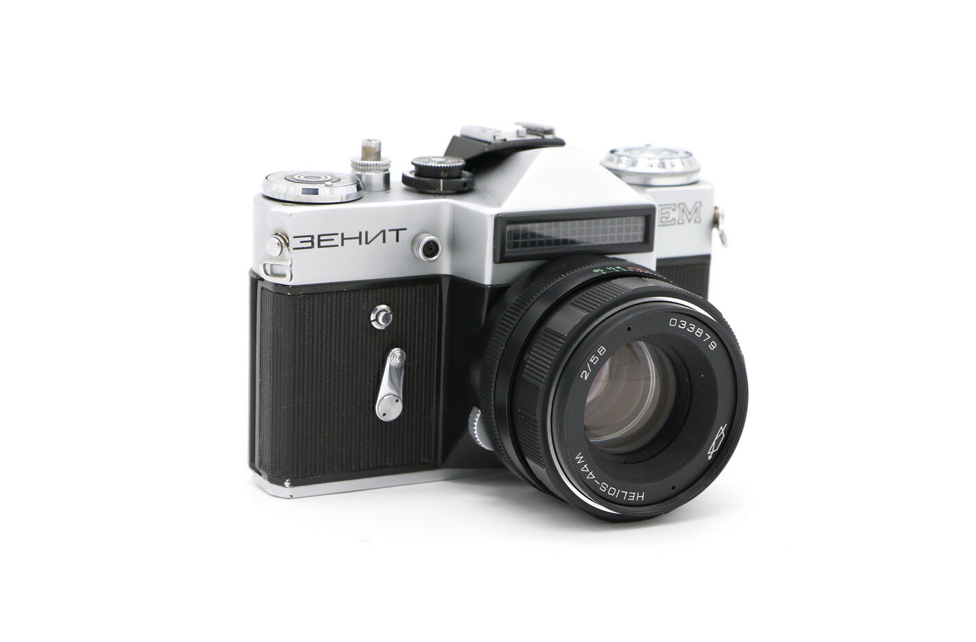 Редкая камера Зенит ЕМ + Гелиос-44М kit с ушами