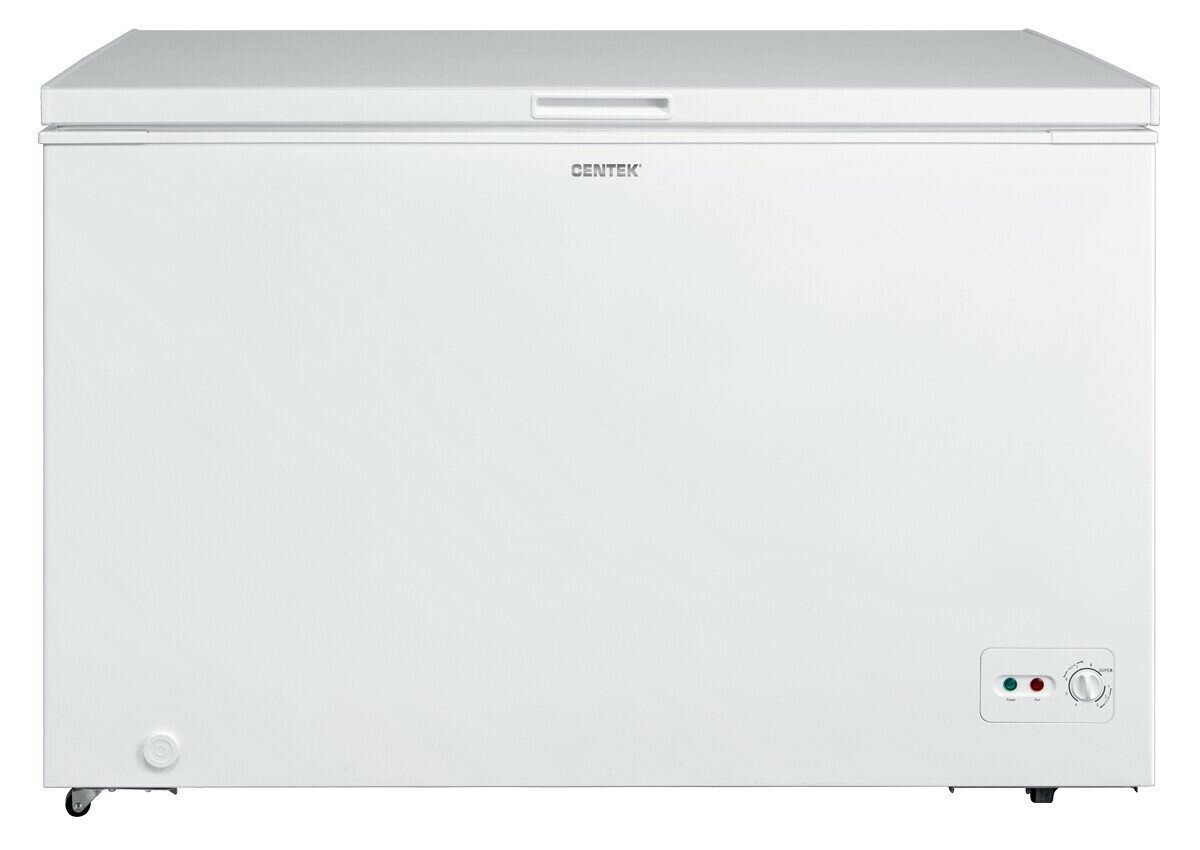 Морозильная камера Centek CT-1766 368 л, ручная разморозка, белый