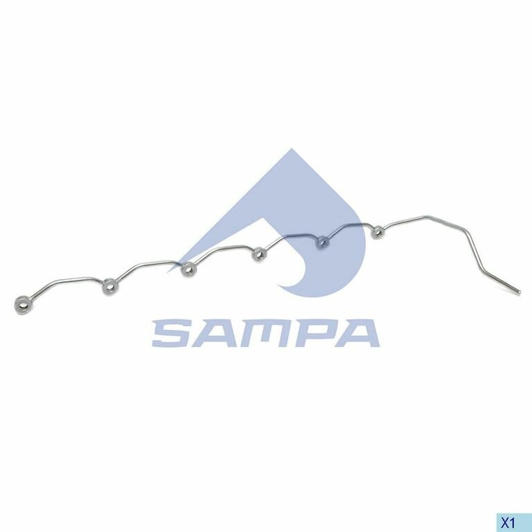 Трубка системы охлаждения для МАН арт 023056 SAMPA