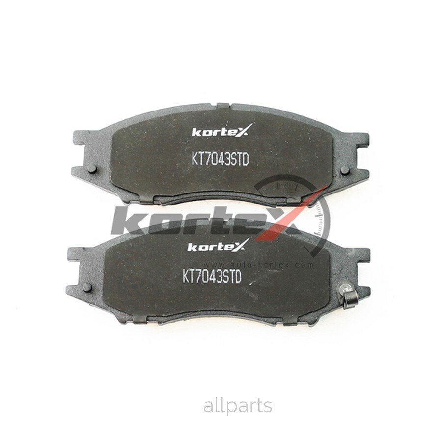 KORTEX KT7043STD Колодки торм. пер. к-т