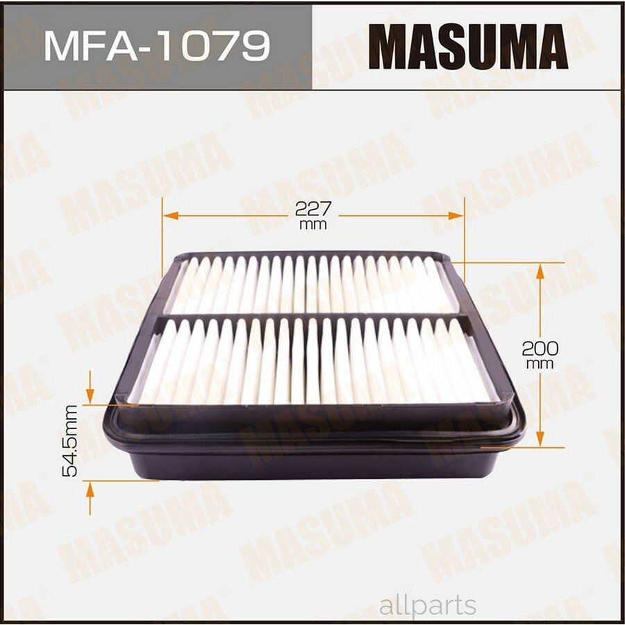 MASUMA MFA-1079 Фильтр воздушный SUZUKI ESCUDO MASUMA MFA-1079