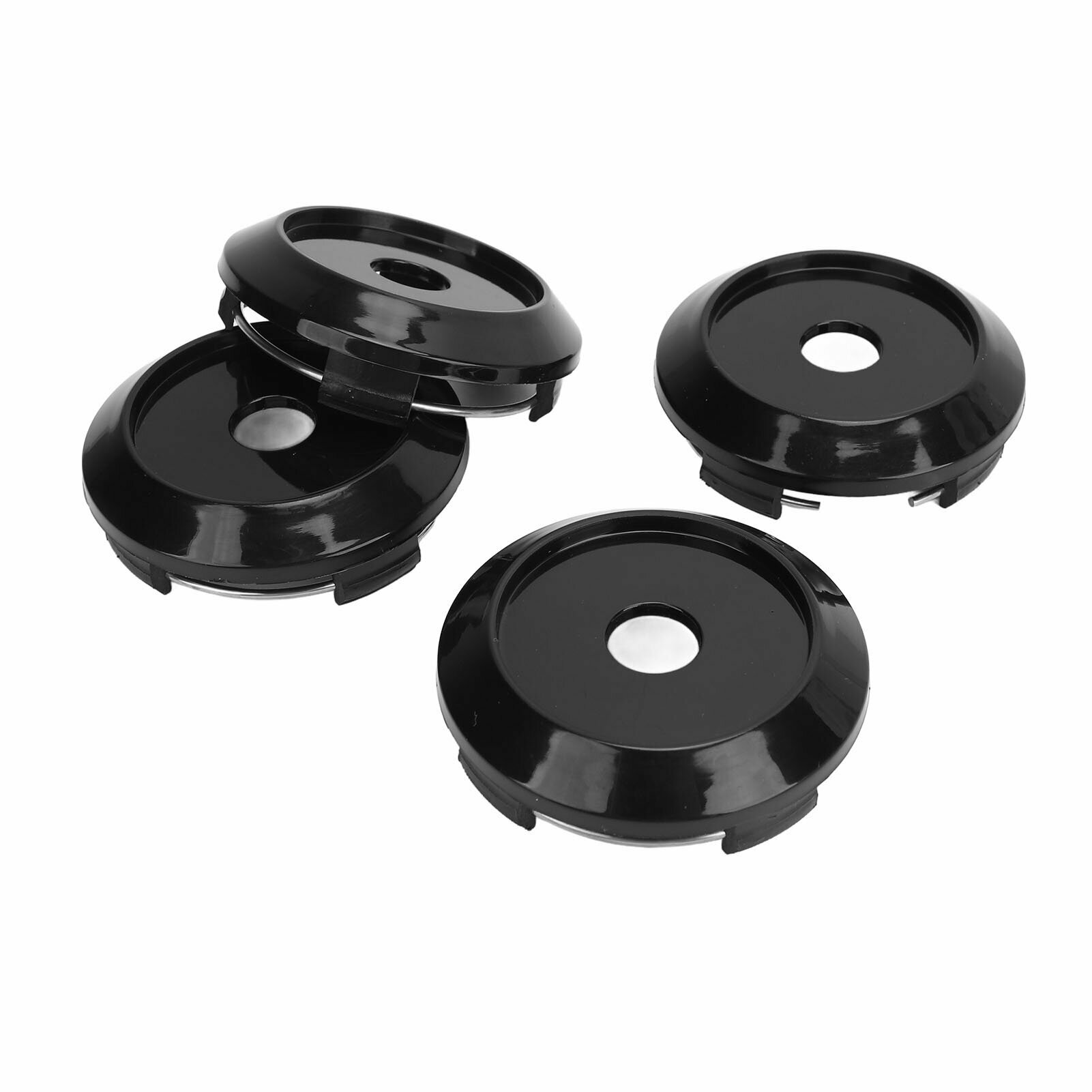 64 мм 4 шт. колпачок ступицы колеса автомобиля, устойчивый к ржавчине, черный обод ступицы колеса, универсальный чехол для автомобиля