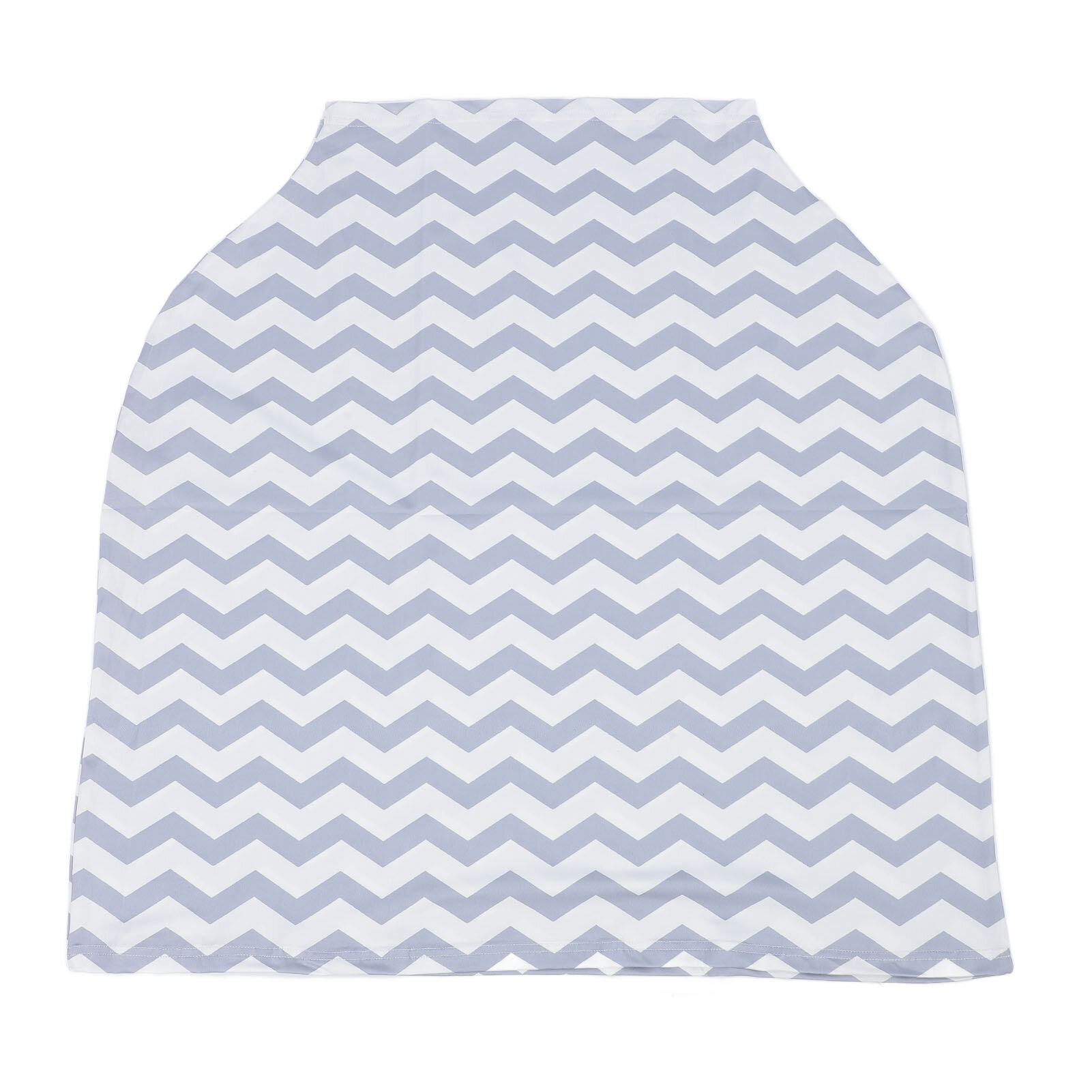 Чехол на детское автокресло, эластичный, с полным покрытием, чехол для кормления грудью, чехол для корзины покупок для улицы, серый в полоску