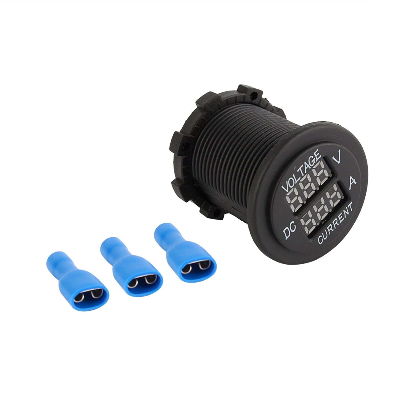 Автомобильный мотоцикл DC 12-24 В двойной светодиодный цифровой вольтметр амперметр амперметр вольтметр индикатор