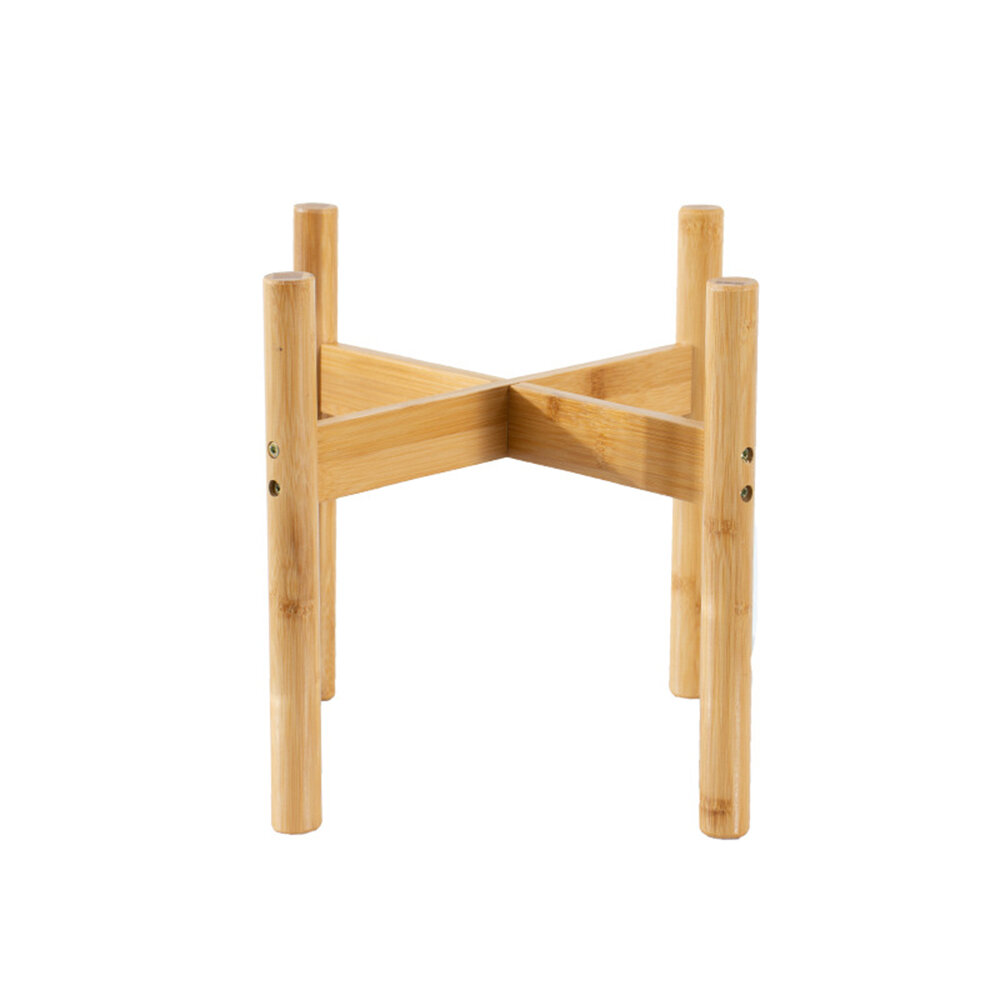 Стойка для растений деревянная Flower Garden подвесная полка для комнатных и садовых растений стеллаж для посадок для дома и офиса держатель для цветов Simple Medium размер 25*25*25 см вес 500 г с набором 1 полка 9 винтов 1 шестигранный ключ