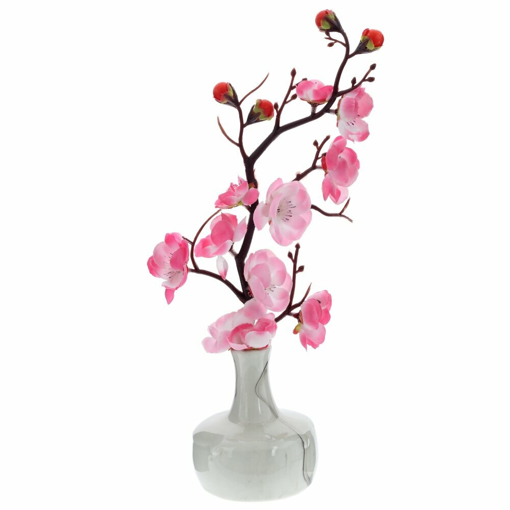 Цветочная композиция Сакура, 12х8х28 см KSM-816506