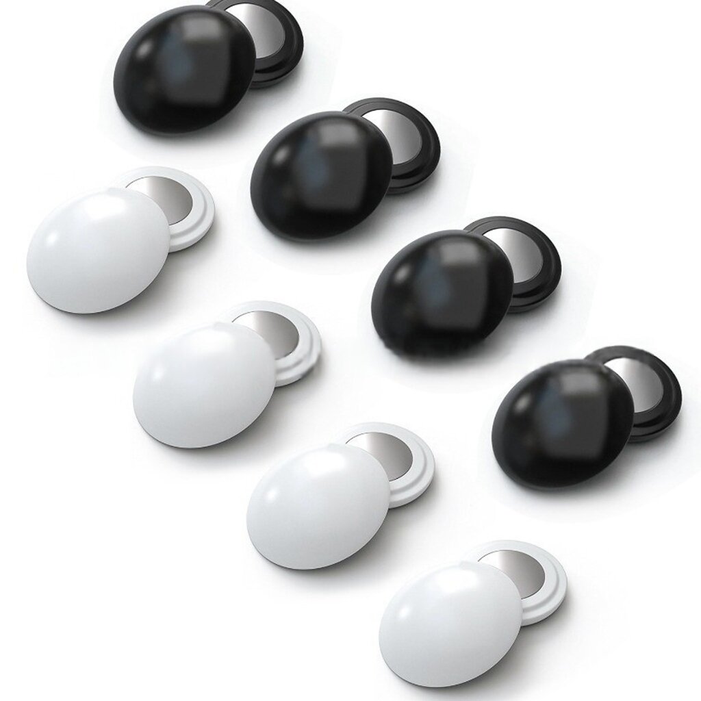 Спорт на открытом воздухе беговая пряжка марафон магнитная пряжка фиксированная кнопка номерной книги пряжки-4 черных 4 белых