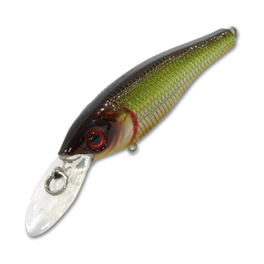 Воблер Trout Pro "Fast Minnow", плавающий, для минноу, зеленый, длина 56мм