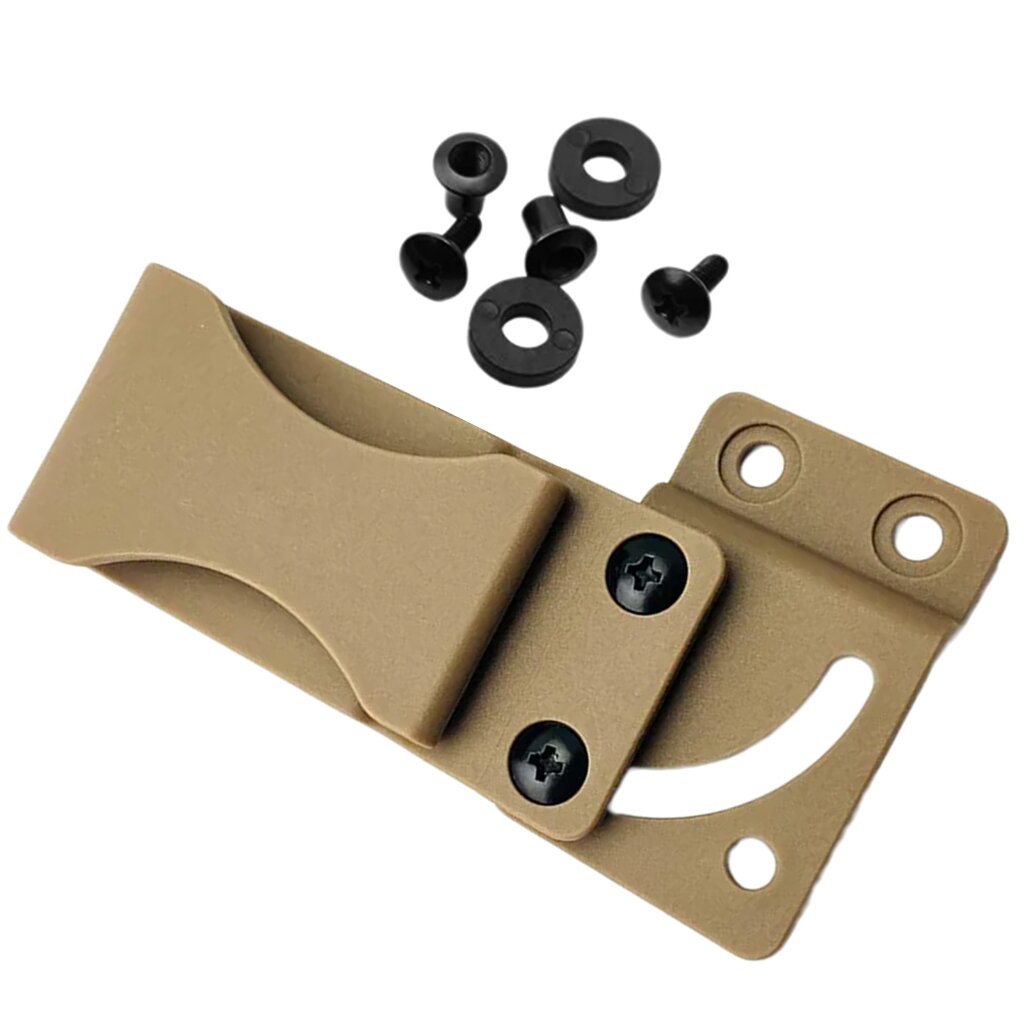 Аксессуары для ножен K Зажим для ножен K Задняя клипса с винтами Поясная клипса Карманный зажим для ножен K Зажим для ножен