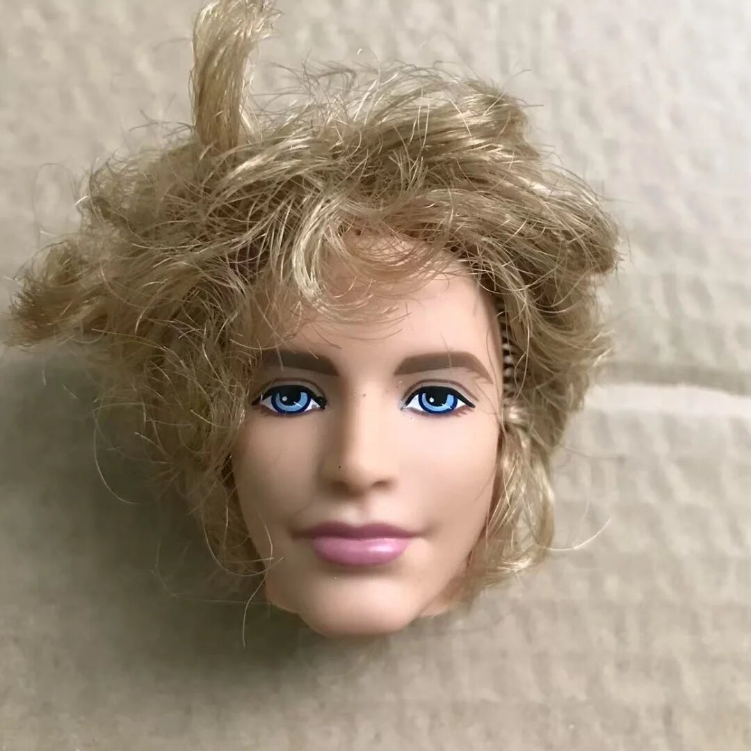 YUNYI Мужская кукла голова 1/6 NO.5 Gold ken head