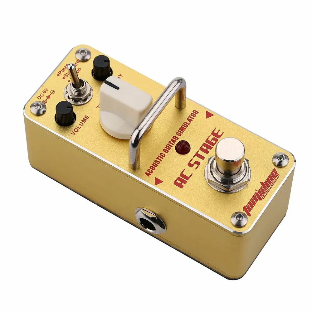 AROMA AAS-3 AC Stage Acoustic Guitar Simulator Педаль эффектов для электрогитары