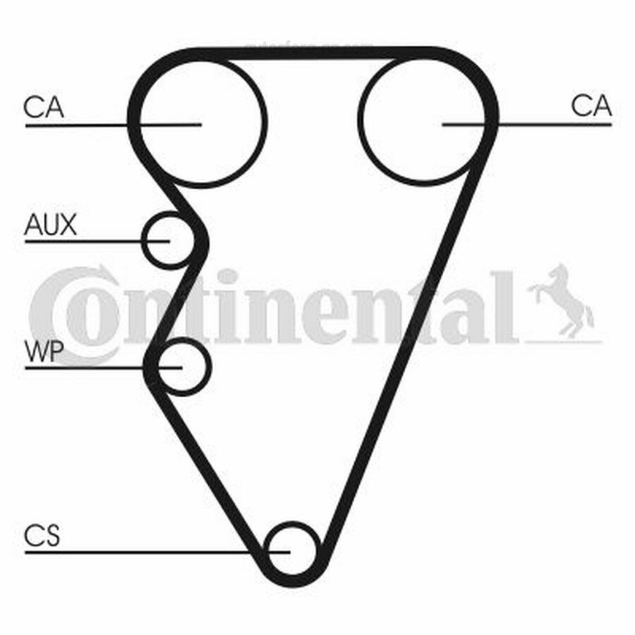 CONTINENTAL CT708K1 Комплект ремня ГРМ MG/Rover 25 (RF)/45 (RT)/100 (XP)/200 (XW)/200 II (RF)/400 (RT)/400 (XW)/COUPE/MG ZR/MG ZS/MG ZT- T/MGF/MGTF/STREETWISE 10/1989->