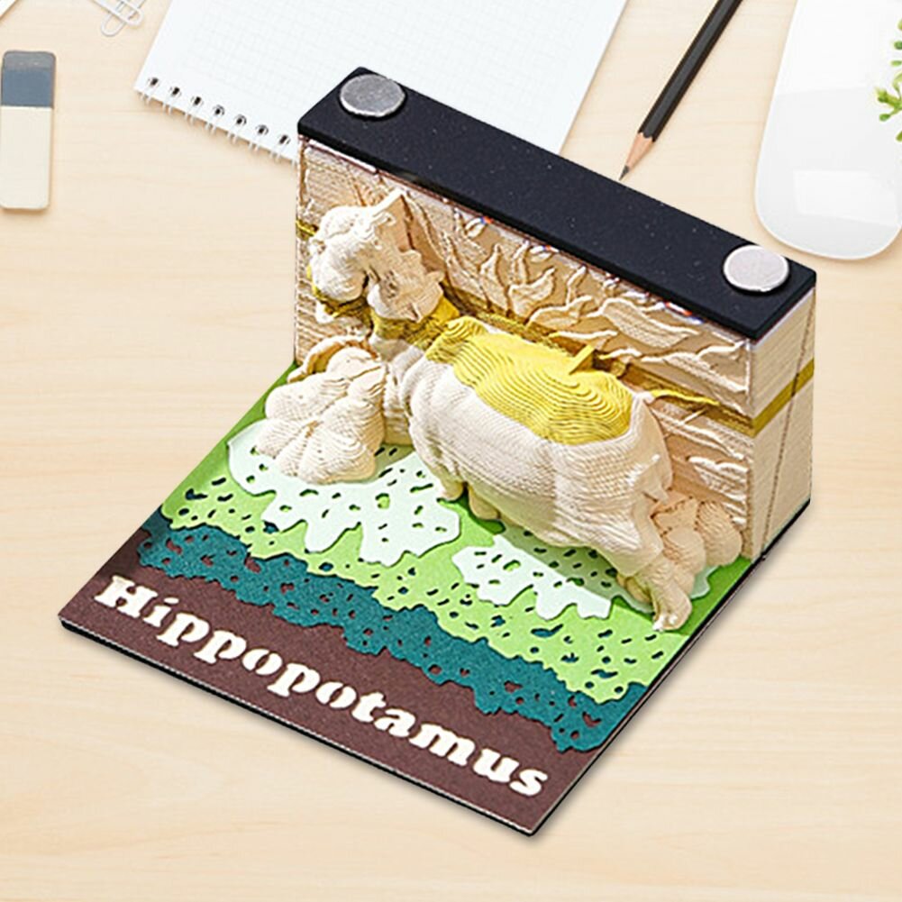 Ручной 3D-календарь для вырезания из бумаги на 2025 год, изысканное мастерство, прозрачная текстура, украшение рабочего стола