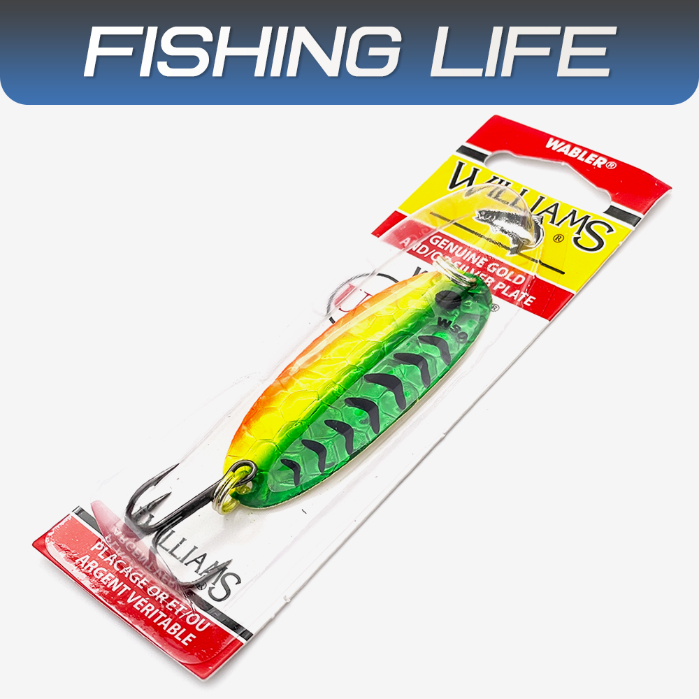 Блесна рыболовная WILLIAMS WABLER W40PRC (57мм, 7 гр), wabler- uv perch