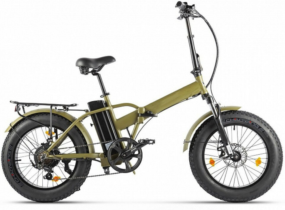 Электровелосипед Gelbert Saturn 2 PRO, двигатель 48V, 500W, аккумулятор 13Ah, цвет Хаки