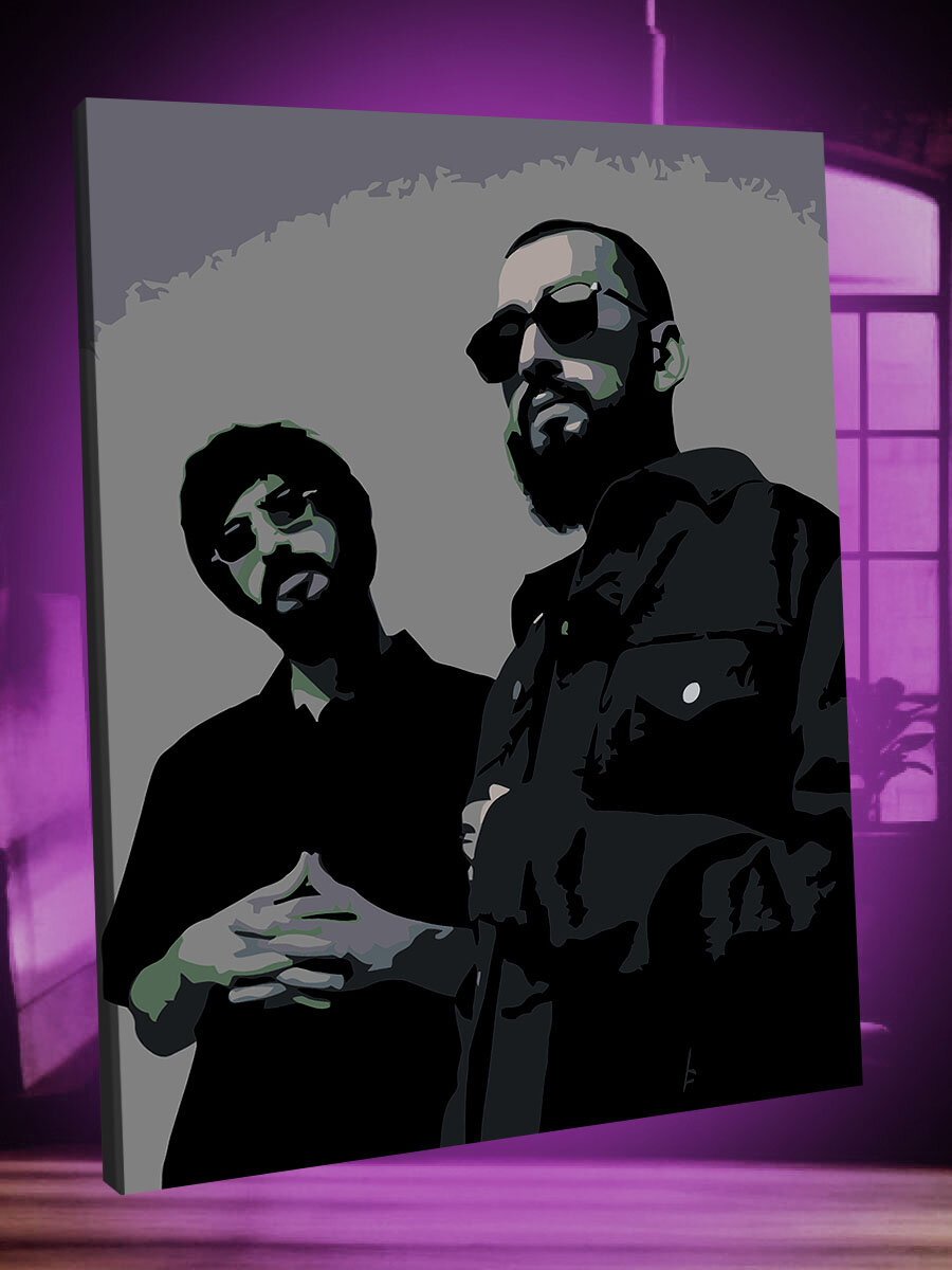 Картина по номерам Мияги и Эндшпиль