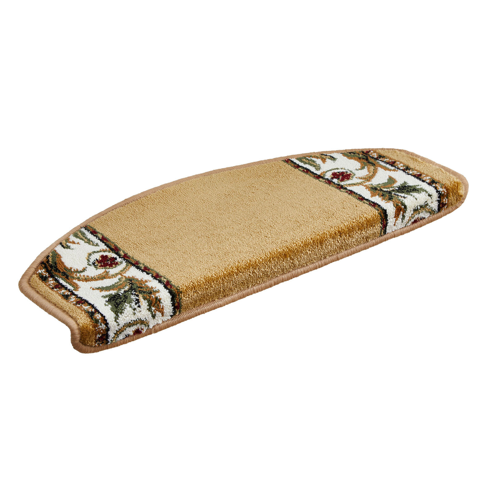 Ковровые ступеньки Лига ковров "Венеция", бежевые, 3 шт.