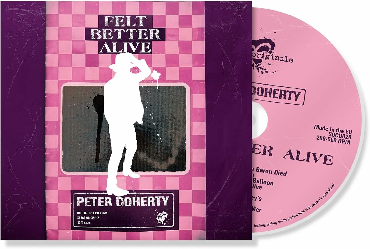 PETE DOHERTY Felt Better Alive (Компакт-диск)