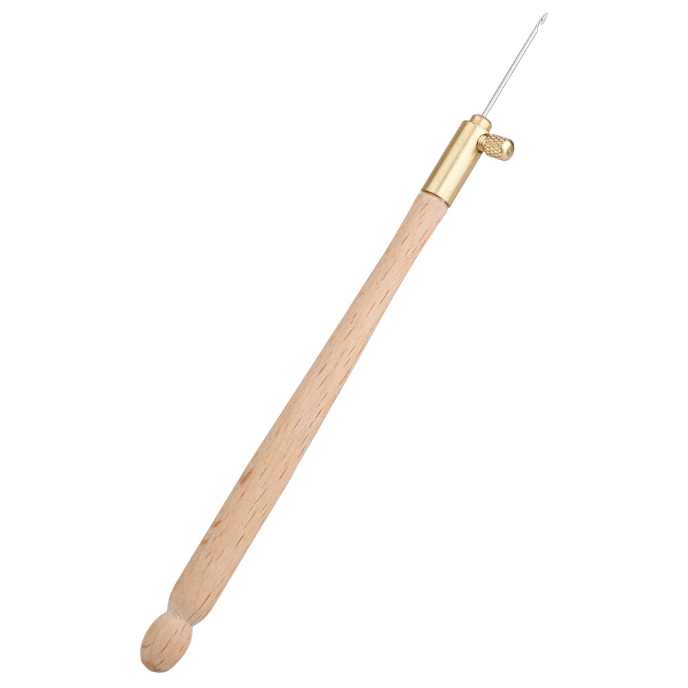 Крючок для тамбурной вышивки с 3 иглами 0,7 мм, 1 мм, 1,2 мм, для вышивания пайетками и бисером.