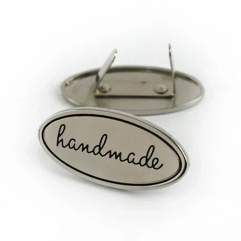 10 шт. Meetee металлические этикетки для сумок ручной работы, пряжка для ручной работы, врезная застежка, лямка, декоративная бирка, кнопка, аксессуары для фурнитуры «сделай сам»