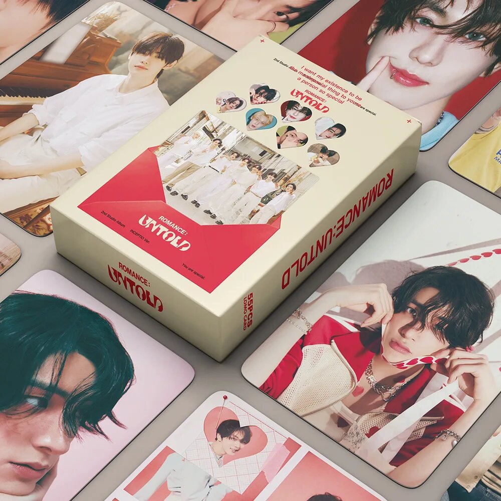 Kpop Boys Idol ROMANCE: UNTOLD Lomo Card Фотокарточки