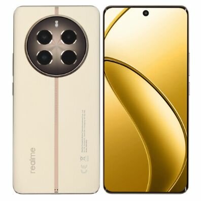 6,7" Смартфон realme 12 12/512 ГБ (631011001050) 2024, бежевый