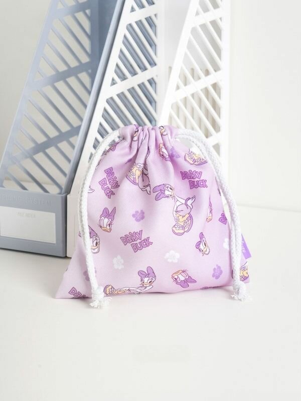 Мешочек для хранения тканевый (Дейзи Дак), 20*20 см