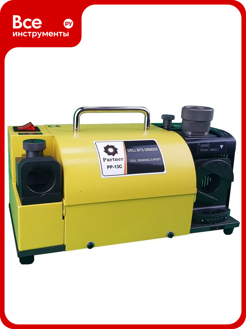 Станок для заточки сверл Partner PP-13С 101302, с правой спиралью