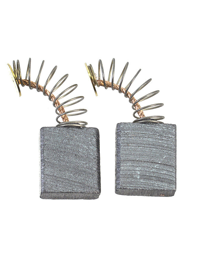 Щетка графитовая (пара) 15x7x17 для миксера строительного двойного ЗУБР ЗМР-1350 Э-2