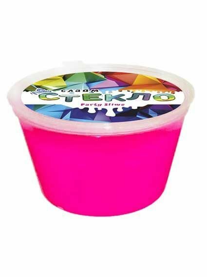 Слайм Новая химия стекло, банановый неон, 50 г