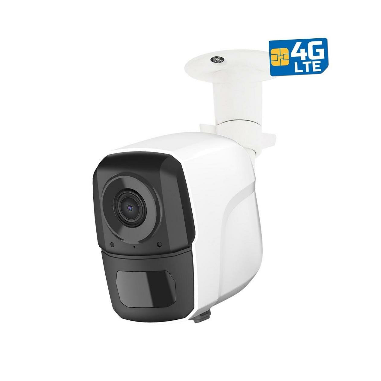 Автономная беспроводная 3G/4G IP камера 3mp с SIM картой JMC-F1-4G (3Mp/4G) (N55655BE) с датчиком движения и определением человека. Запись на SD.