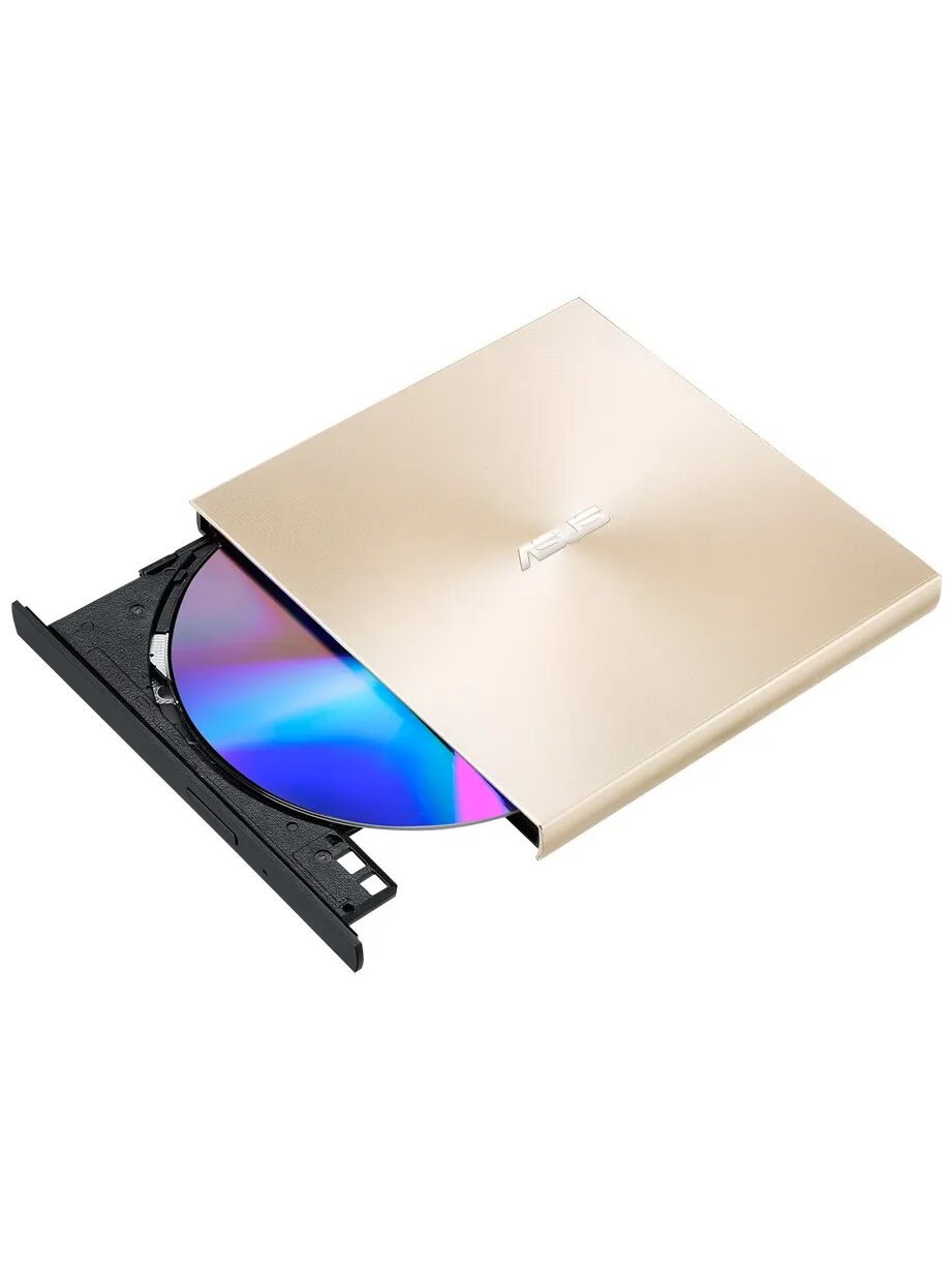 Привод DVD±RW внешний ASUS ZenDrive U9M 90DD02A2-M29000 USB, gold