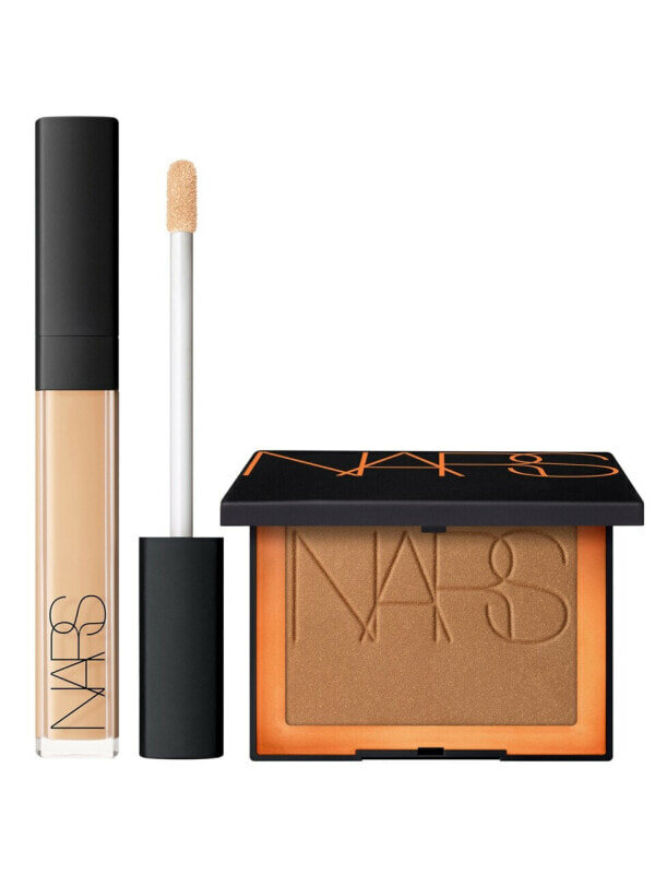 Пудра NARS Radiant Creamy Concelear Macadamia and NARS Laguna Bronzing Powder
