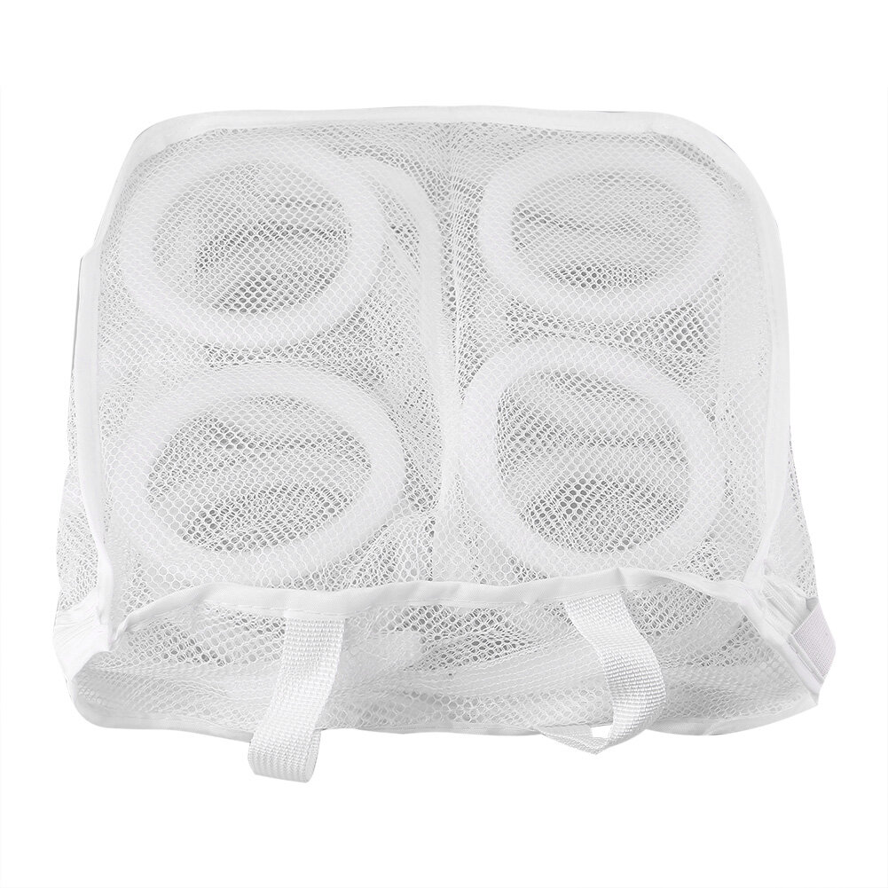 Нейлоновая сетчатая стиральная сушная сушная сумка для ботинок под нижнее белье.
