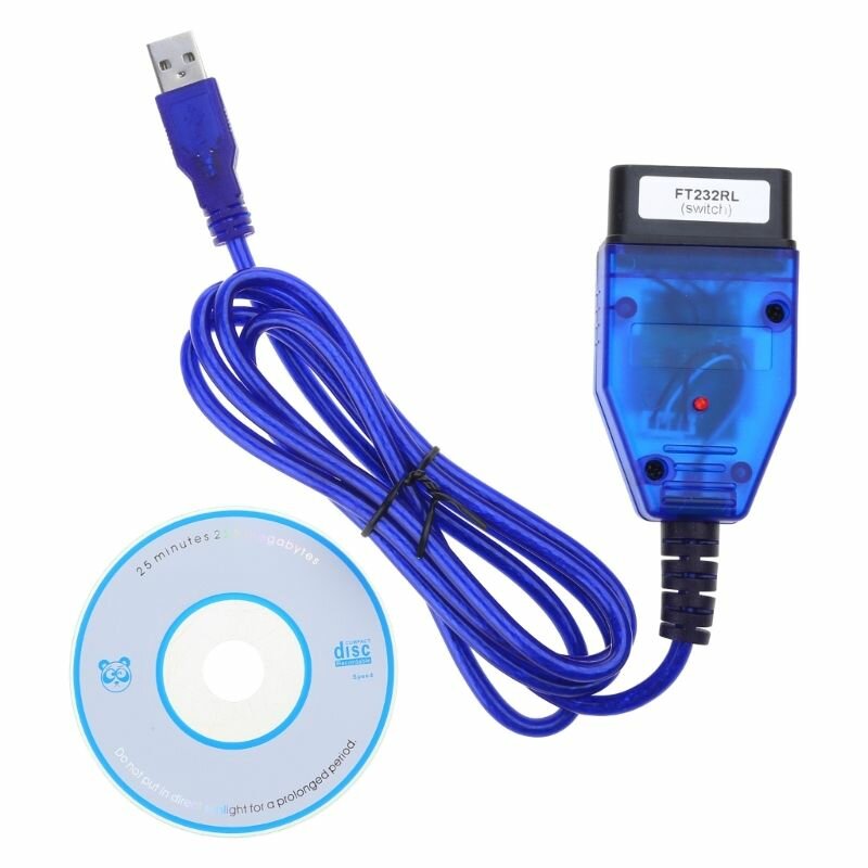 VAG 409 KKL USB с переключателем линии контроля Volkswagen Fiat-микросхема FT232RL